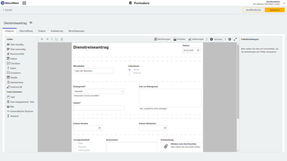 Dokumentenmanagement Docuware: Digitale Akten & Workflows
